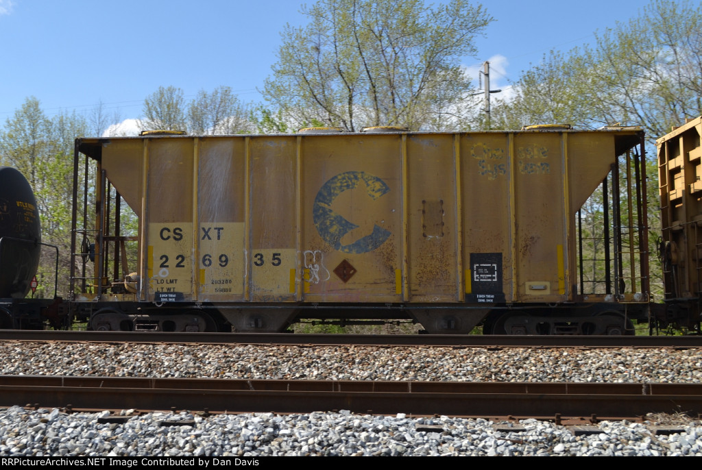 CSX Covered Hopper 226935 on Q405-20